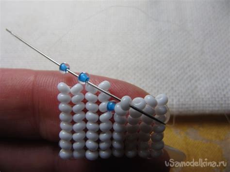 Браслет из бисера и бусин «Ледяные волны Jewelry Patterns Beads Pattern