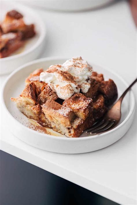 Easy Brioche French Toast Casserole Recipe Emily Laurae