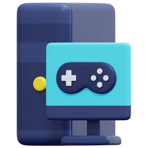 Computer Game 3d Render Icon Illustration 11620148 Png