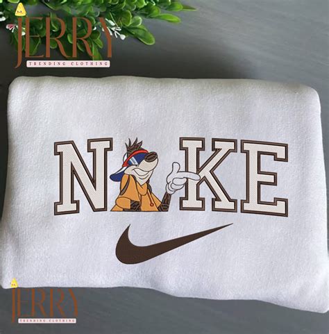 Roxanne And Goofy Disney Movie Nike Embroidered Sweatshirts Jerry