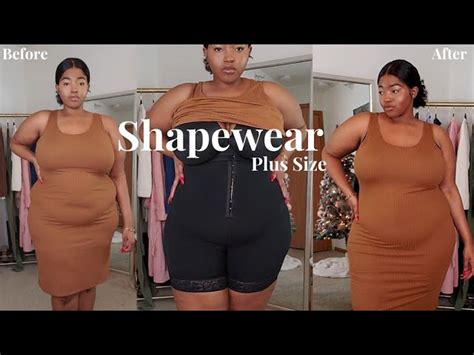 Shapewear Plus Size Antes E Depois 19 Plus Size Shapewear Styles