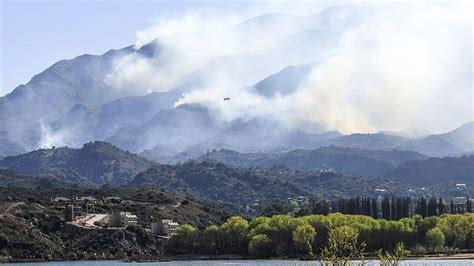 Los Incendios Forestales En San Luis Ya Afectaron 8500 Hectáreas