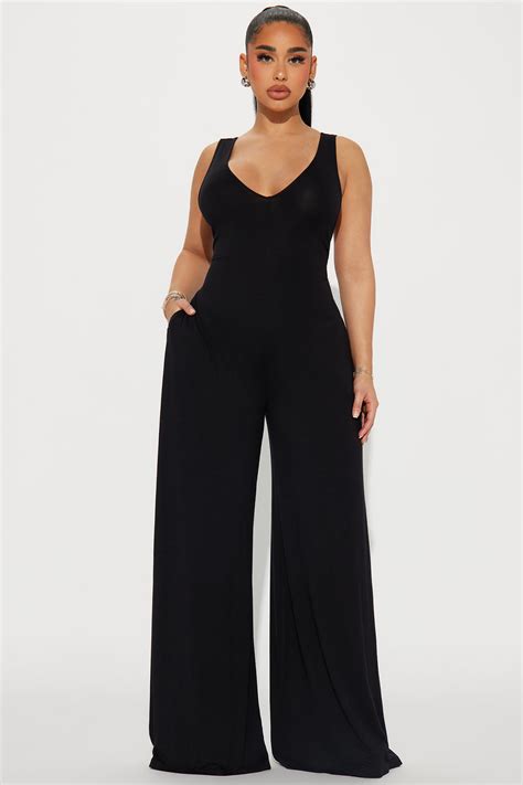 New Story Jumpsuit Black Fashion Nova