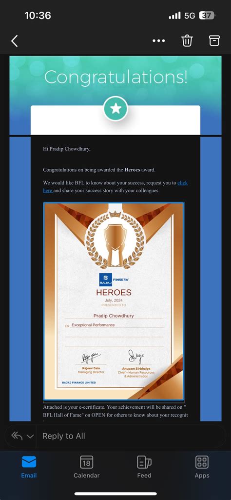 Pradip Chowdhury On Linkedin Finally Received 😎