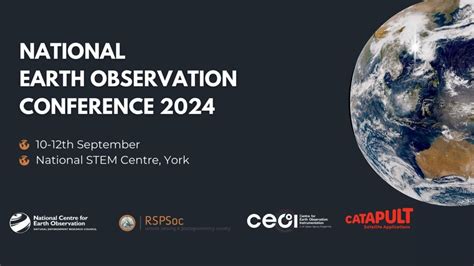 Earth I Attending National Earth Observation Conference 2024 Earth I