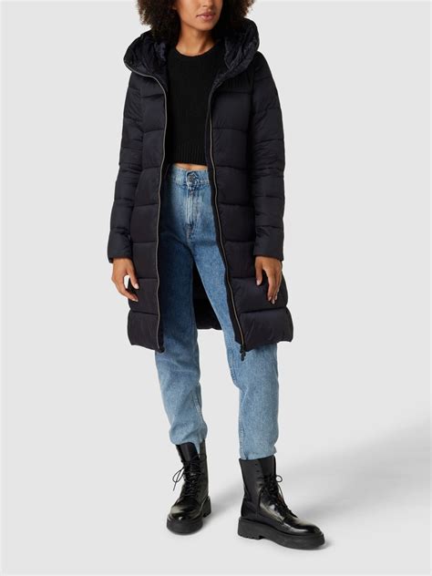Save The Duck Jack Met Labelpatch Model Lysa In Zwart Online Kopen Pandc