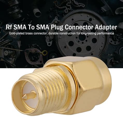 5pcs Sma Coaxial Adapter Connector Set Electronics Rf Coaxial Adapter Kit Sma Male To Rp Sma