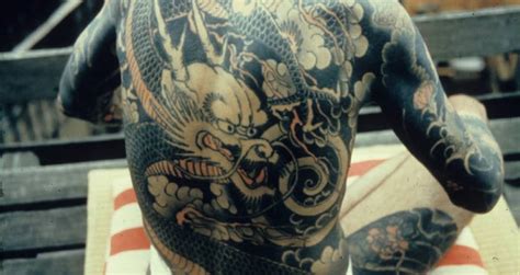 Yakuza Girl Back Tattoo
