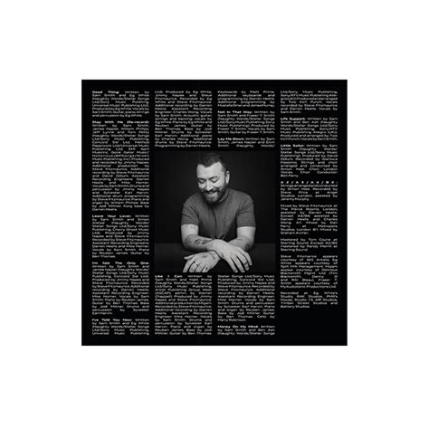 In The Lonely Hour 10th Anniversary Spotify Exclusive Lp Sam Smith