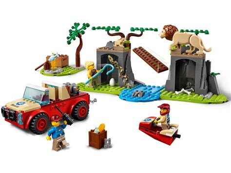 LEGO City 60301 Спасательный внедорожник для зверей | playzone.com.ua
