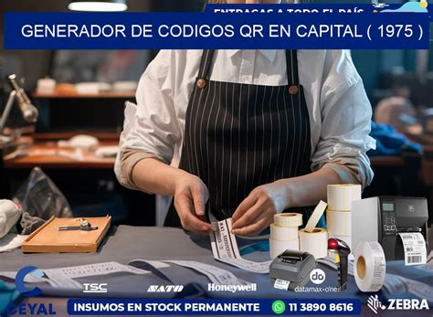 Generador De Codigos Qr En Capital 1975 Impresoras Etiquetas