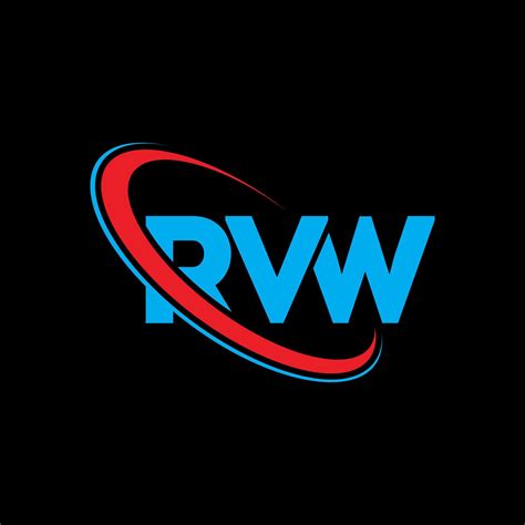 RVW logo. RVW letter. RVW letter logo design. Initials RVW logo linked ...
