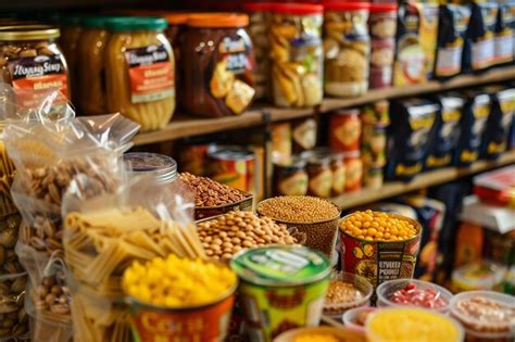 Assemble Care Packages With Essential Food Items A Generative Ai