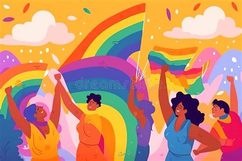 Happy Pride Day Pride Month Concept Pride Month Background Pride
