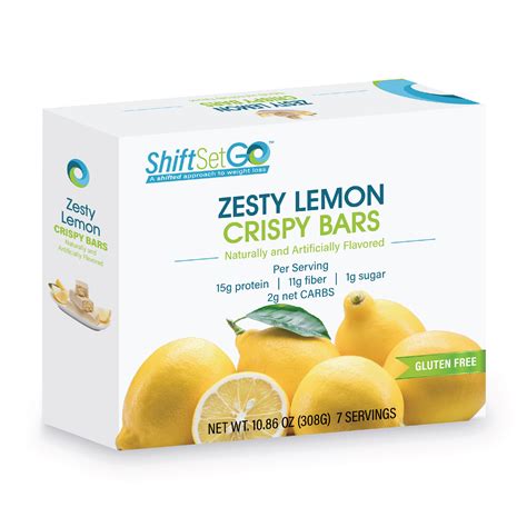 Zesty Lemon Crispy Bar Ideal Lifestyle