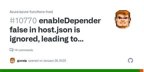 Enabledependencytracking False In Hostjson Is Ignored Leading To