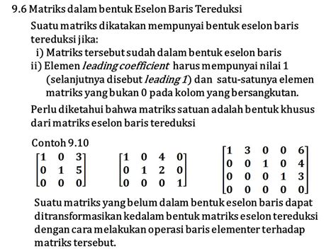 Kumpulan Contoh Soal Matriks Dalam Bentuk Tabel Terbaik Daftar Contoh