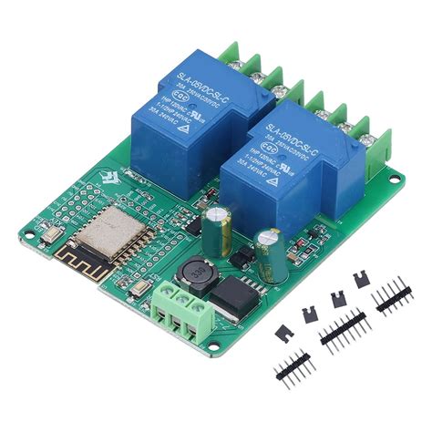 Módulo De Relé De 2 Canales Interruptor Esp8266 Relés 30a Para