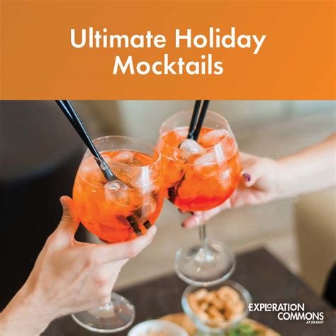 Ultimate Holiday Mocktails Carroll County Public Library