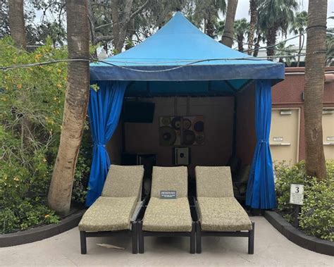 Treasure Island Pool Hours Cabanas And Minimum Spend Midlife Miles