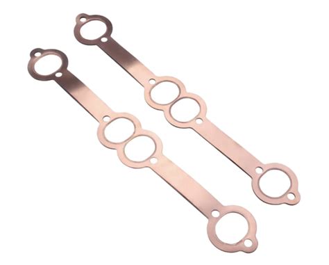 chevrolet sb header pakkingen copper seal uitlaat pakkingen aj