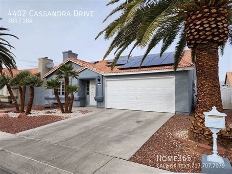 4402 Cassandra Dr North Las Vegas Nv House For Rent