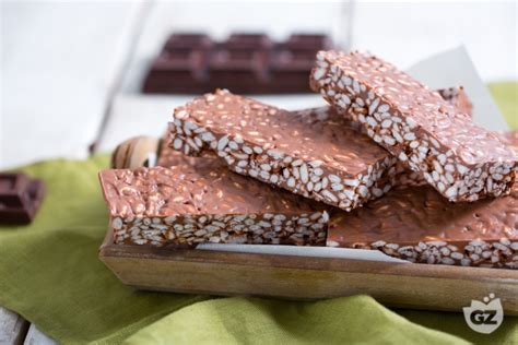 Ricetta Barrette Al Riso Soffiato E Cioccolato La Ricetta Di Giallozafferano