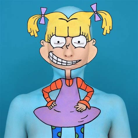 She Turns Herself Into A Toon With Makeup Others