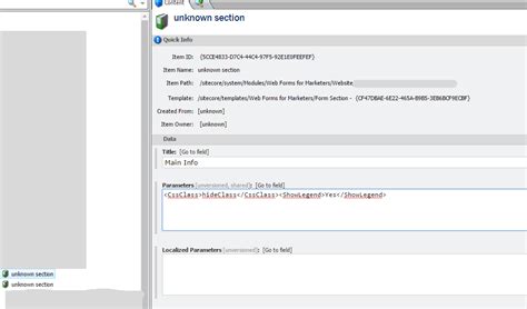 Sitecore Add Custom CSS Class To Legend Element Of WFFM Form Section