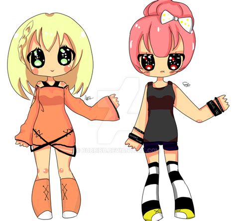 Chibi Examples By Bubbibu On Deviantart