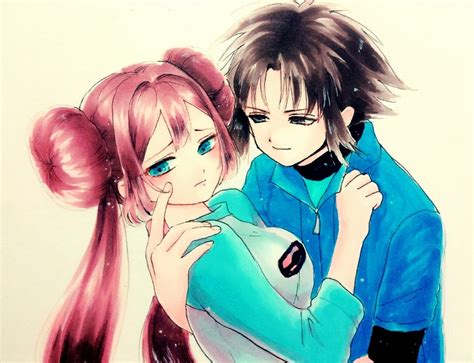 Rosa And Nate Pokemon And 1 More Drawn By Minapo Danbooru