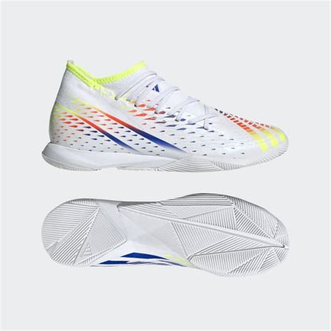 Adidas Calzado De Fútbol Predator Edge3 Cancha Cubierta Blanco