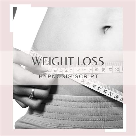 hypnosis script for weight loss rewire the mind online therapy