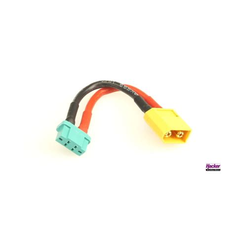 Scm Modellbau Hacker Adapterkabel XT Stecker Auf MPX Buchse