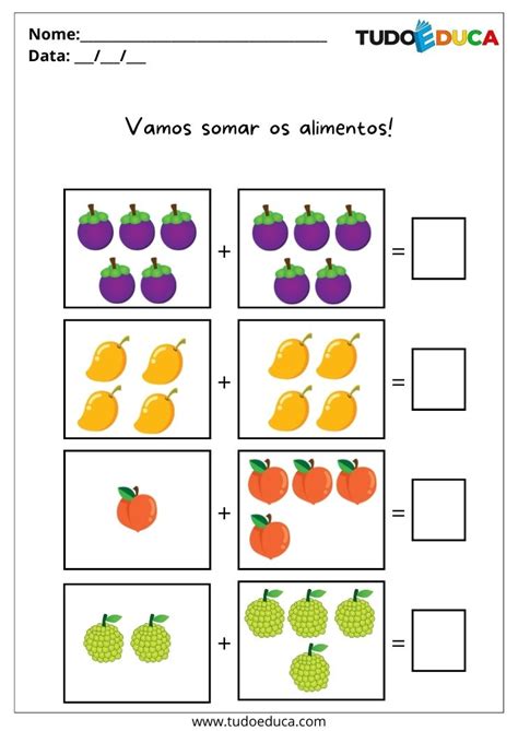 Atividade sobre alimentação saudável Atividades para a Educação