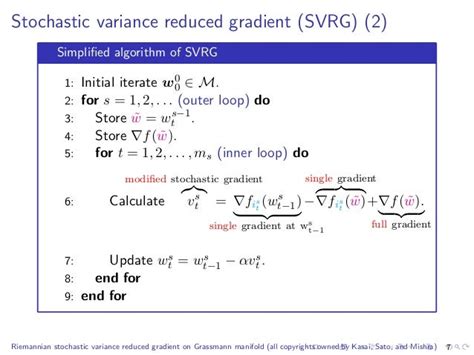 Riemannian Stochastic Variance Reduced Gradient On Grassmann Manifold