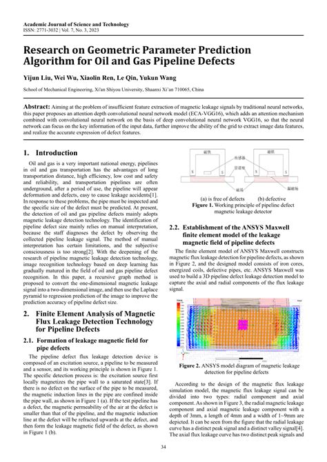 Pdf Research On Geometric Parameter Prediction Algorithm For Oil And