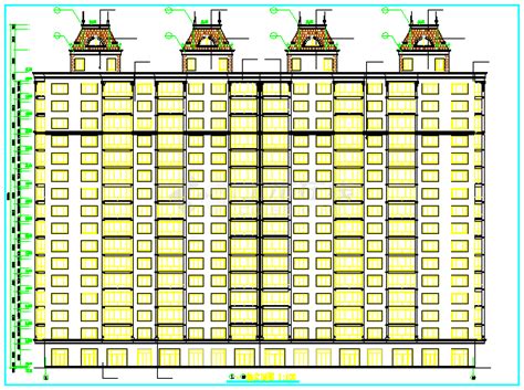 【湖南】某派出所办公楼建筑设计施工图办公建筑土木在线