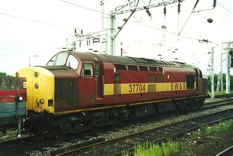 Ews Class 37 37704 Stockport Ews Class 37 37704 At Stock Flickr