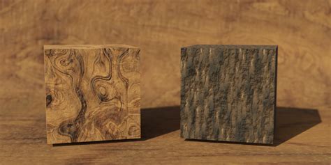 procedural wood bark material blender market