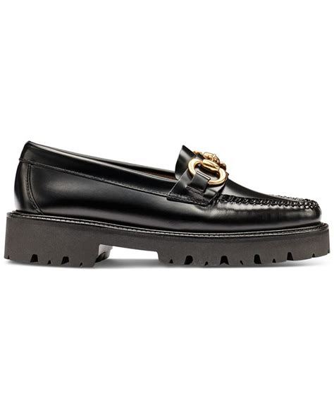 Gh Bass Womens Weejuns Lianna Bit Ornament Lug Sole Loafers Macys