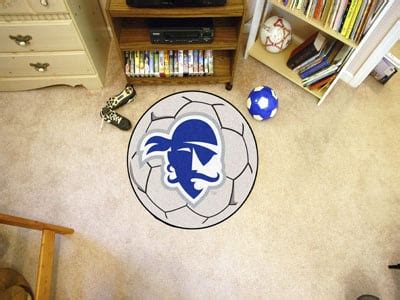 Seton Hall University Soccer Ball Mat Detroit Game Gear