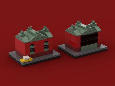Lego Moc Micro Chicago Harold Washington Library By Bricole