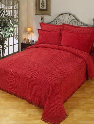 Red Bedspread