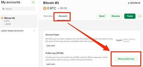How To Determine The XPub Key For Your Bitcoin Wallet
