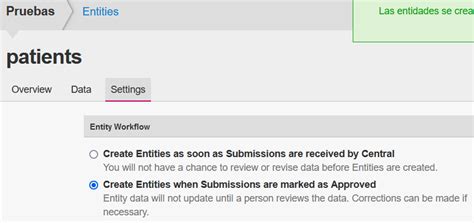 Entity Update Happens Without Approval Support Odk Forum