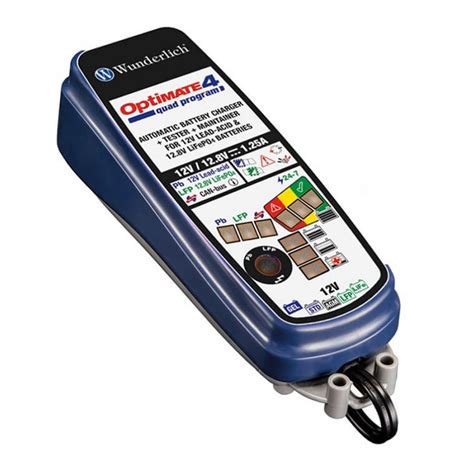 Optimate Quad Program Can Bus Battery Charger Uk Plug Ukca Bahnstormer Bmw