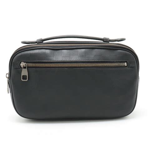 【楽天市場】louis Vuitton ルイ ヴィトン ダミエアンフィニ アンブレール ボディバッグ ウエストバッグ 2way レザー