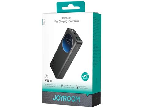 پاوربانک تایپ سی و یو اس بی 30 وات 20000 جویروم JR PBF02
