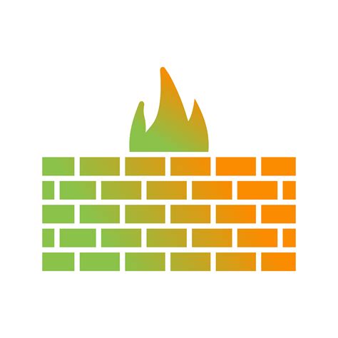 Firewall Vector Icon Vector Art At Vecteezy